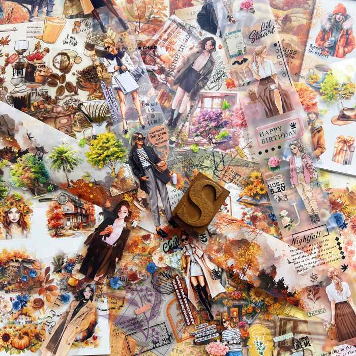 Autumn & Fall-Themed Designs for Scrapbooking & Crafts | Soto Studios