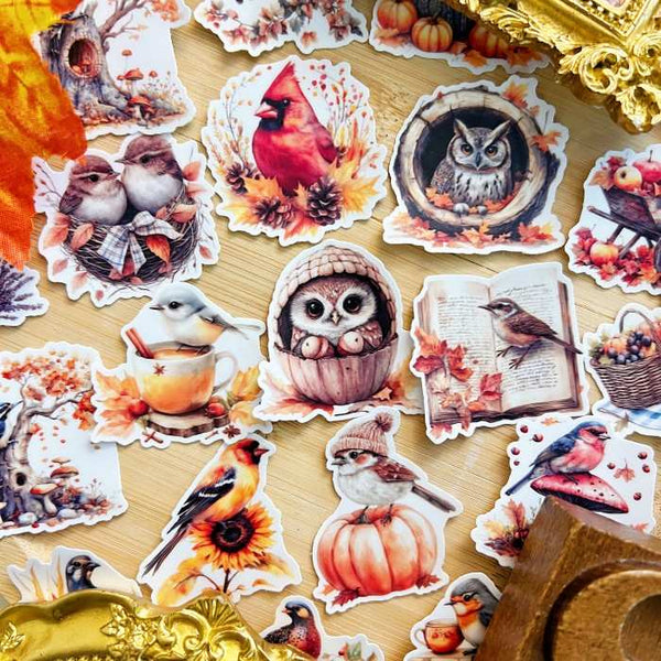 Autumn Chirp Sticker 20PCS – Soto Studios
