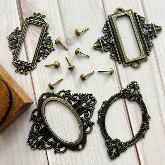 Vintage Name Card Frames – Soto Studios