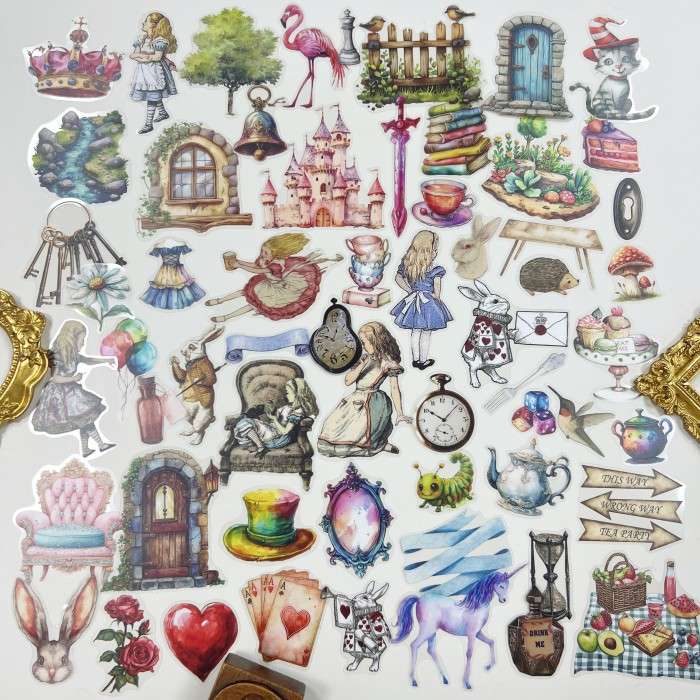 Alice Fantasy Sticker 60PCS – Soto Studios
