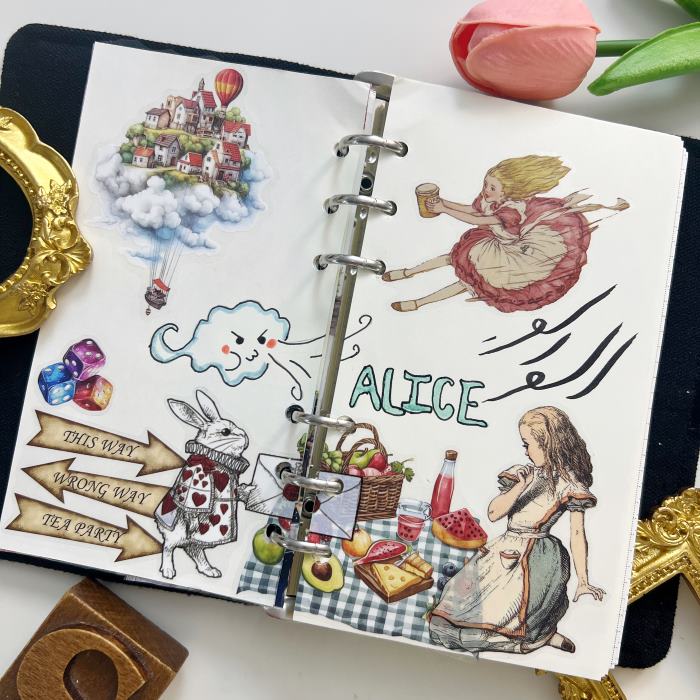 Alice Fantasy Sticker 60PCS – Soto Studios
