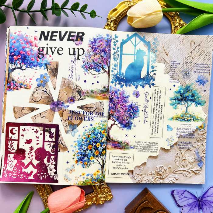 Botanical Melody Collage Paper 24 Sheets – Soto Studios
