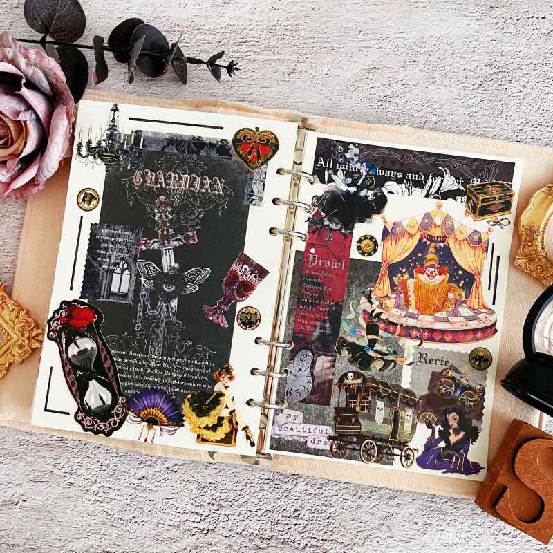 Phantom Carnival Ephemera Mystery Kit 65PCS – Soto Studios