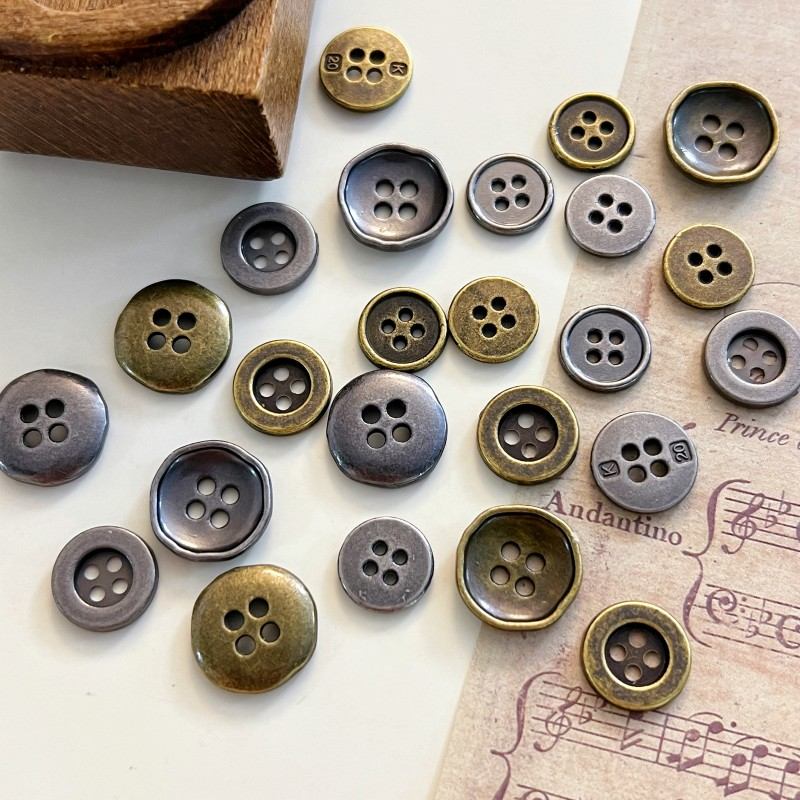 Metal Buttons 24PCS – Soto Studios