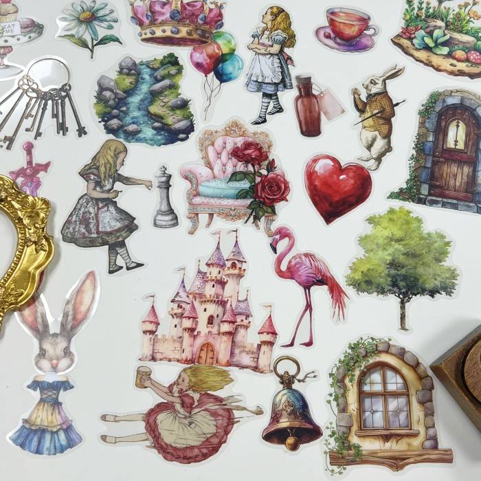 Alice Fantasy Sticker 60PCS – Soto Studios