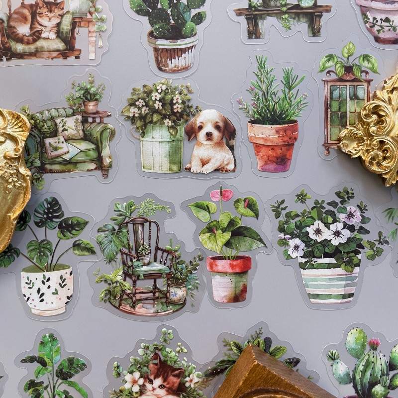 Pure Plants Sticker 50PCS – Soto Studios