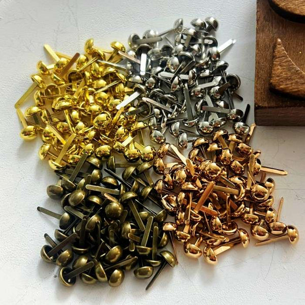 Brass Metal Paper Fasteners – Soto Studios