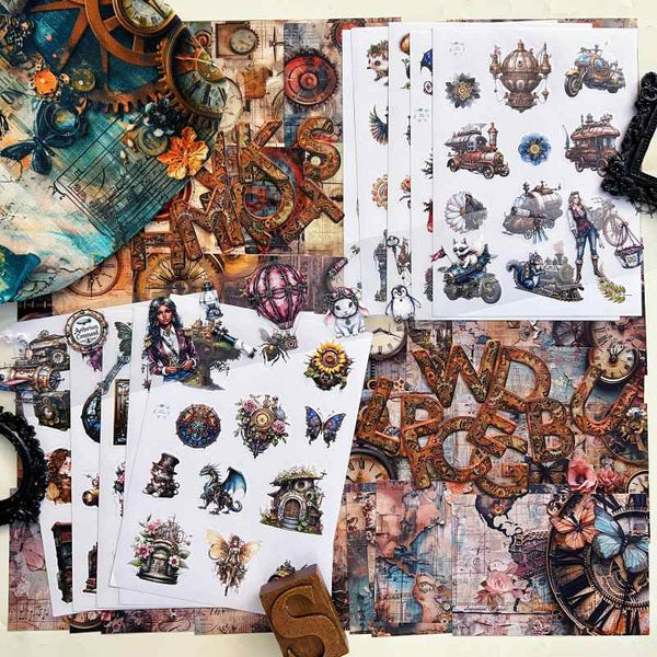 Steampunk Legacy Journal Pack – Soto Studios