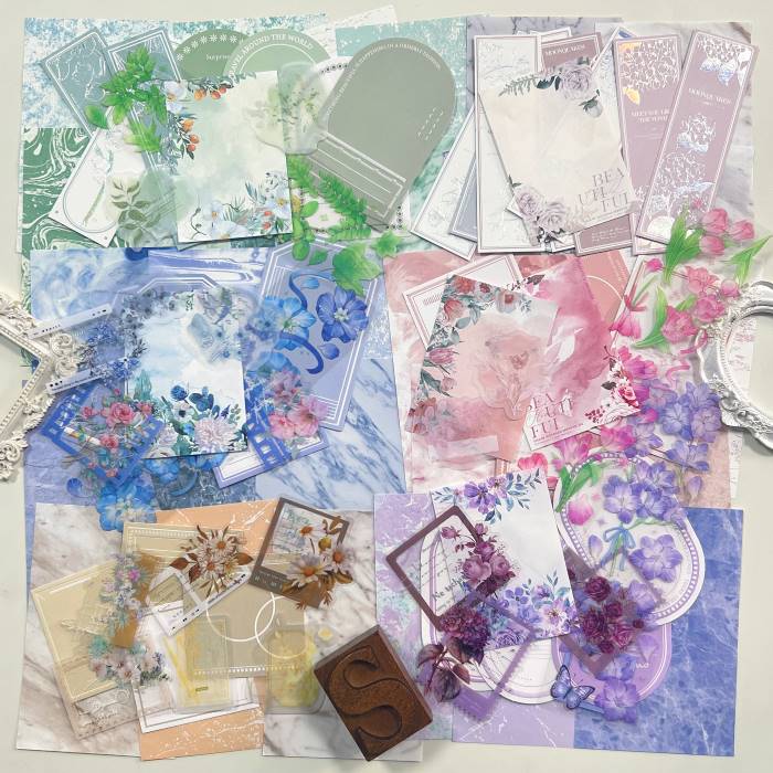 Colorful Ephemera Kits for Crafting & Creative Journals | Soto Studios