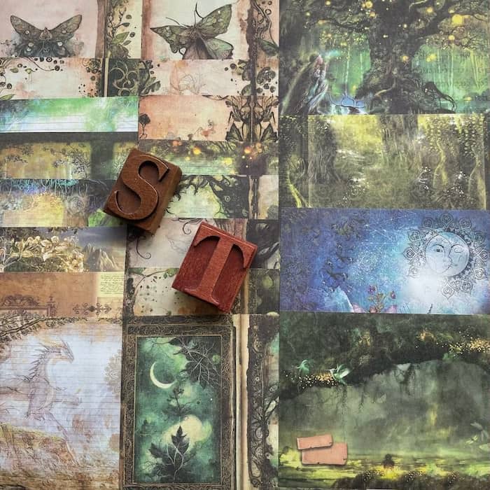 Collage Papers for Creative Projects & Art Journals | Soto Studios