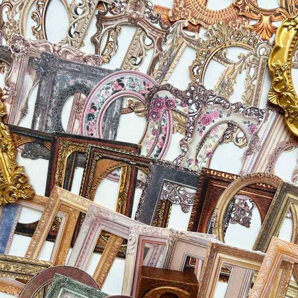 Romantic Frames Paper 60PCS – Soto Studios