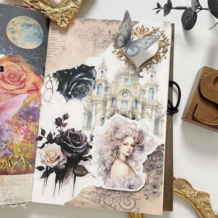 Shadowy Rose Ephemera Mystery Kit 65PCS – Soto Studios