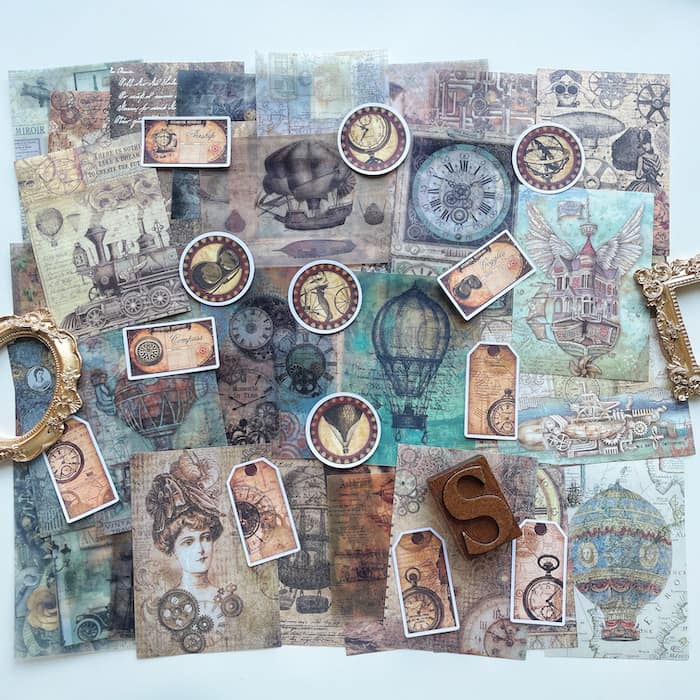 Steampunk Ephemera Mystery Kit – Soto Studios