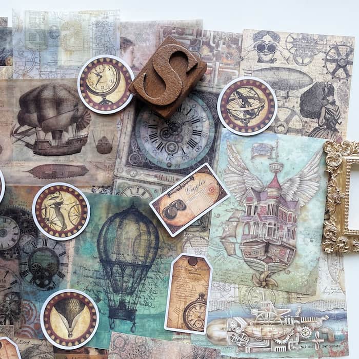 Steampunk Ephemera Mystery Kit – Soto Studios