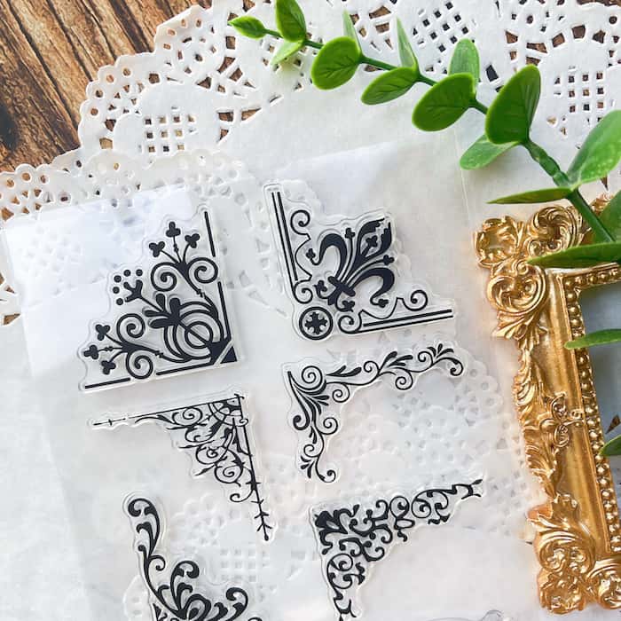 Corner Frames Clear Stamp – Soto Studios